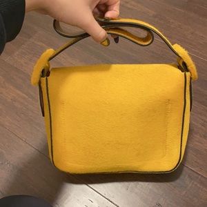 Tory Burch | Bags | Tory Burch Calf Hair Sawyer Mini Purse Green Nwt ...